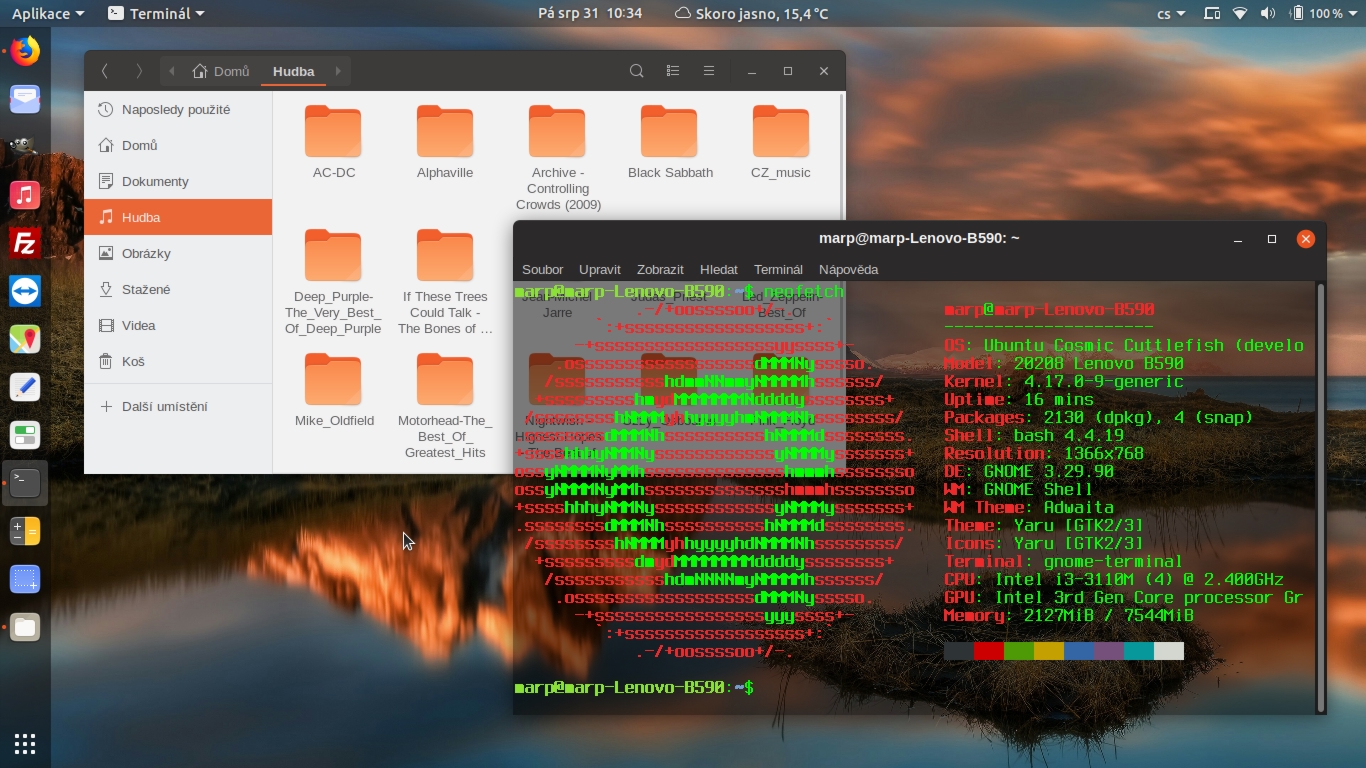 Yaru - New Ubuntu - desktop