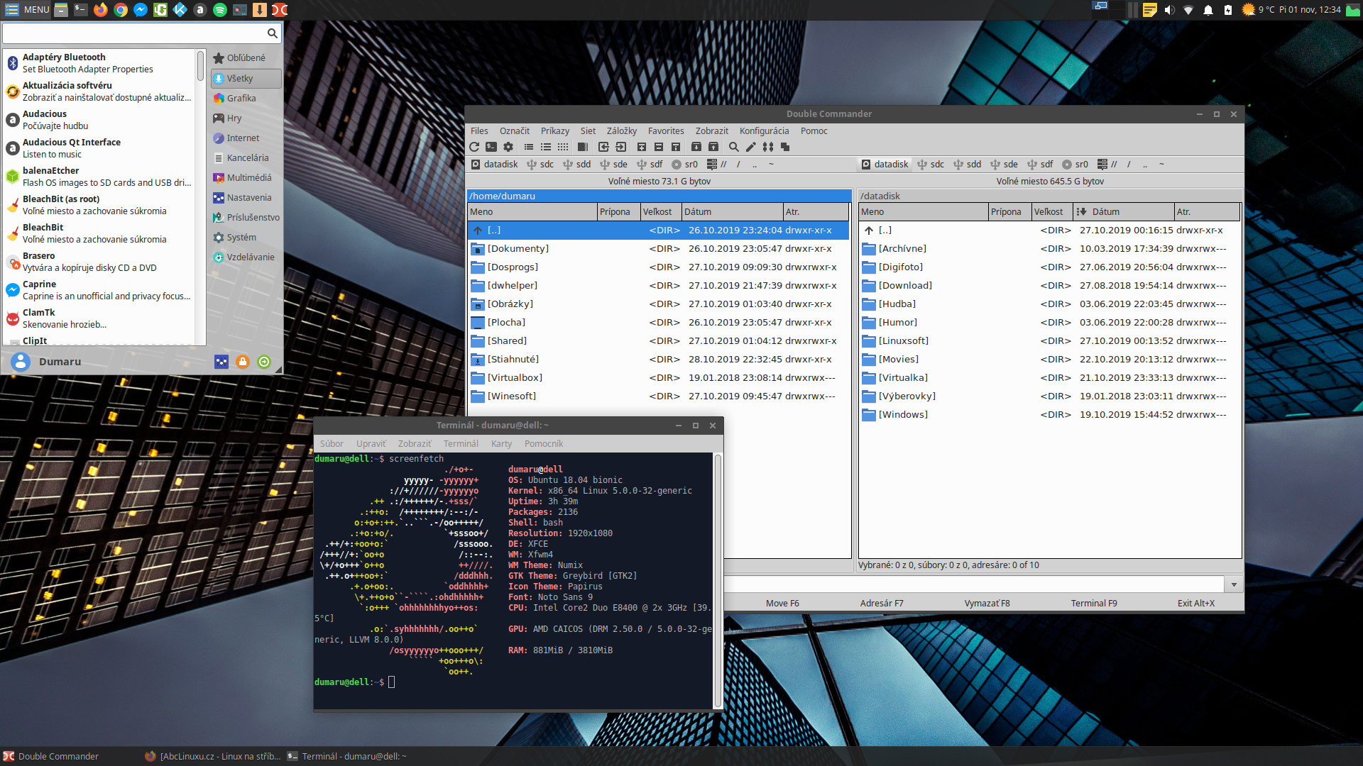 Xubuntu 18.04 - desktop
